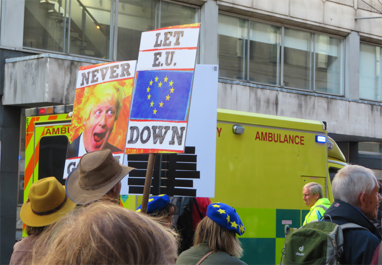 Marching for a “People’s Vote”, 19th October 2019 | Tim Unwin's Blog