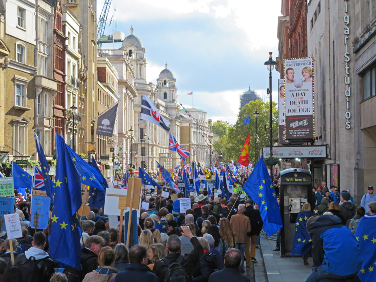 Marching for a “People’s Vote”, 19th October 2019 | Tim Unwin's Blog