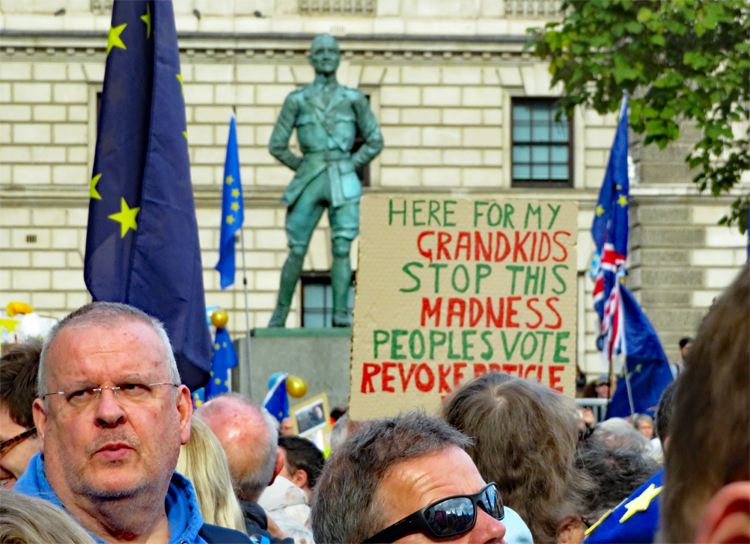 Marching for a “People’s Vote”, 19th October 2019 | Tim Unwin's Blog