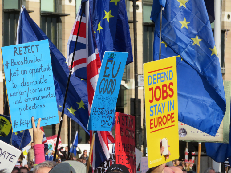 Marching for a “People’s Vote”, 19th October 2019 | Tim Unwin's Blog