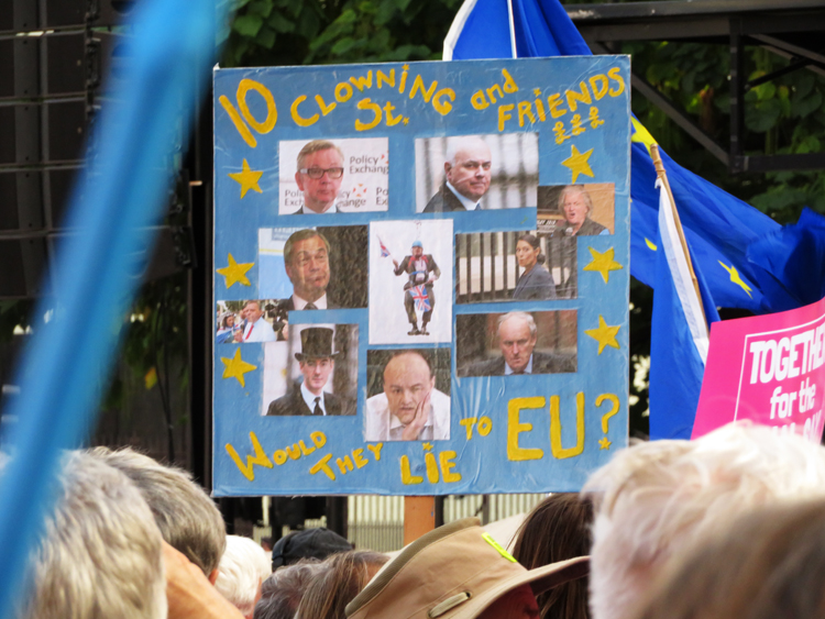 Marching for a “People’s Vote”, 19th October 2019 | Tim Unwin's Blog