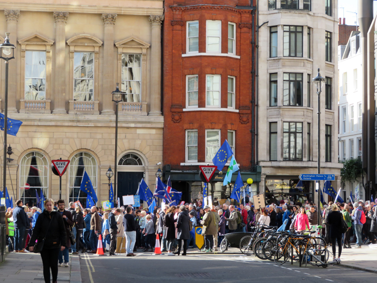Marching for a “People’s Vote”, 19th October 2019 | Tim Unwin's Blog