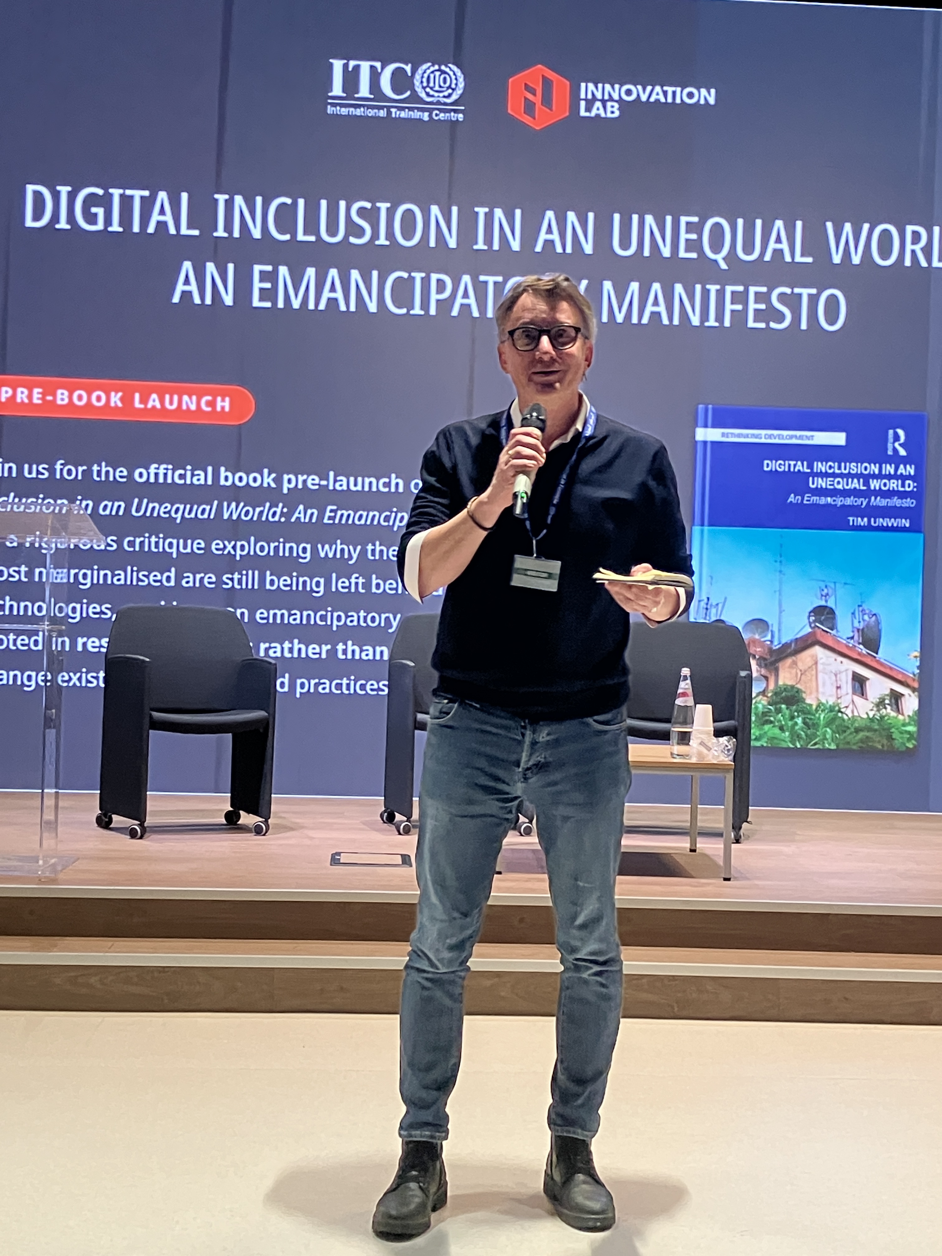 Pre-launch at ITCILO for “Digital Inclusion in an Unequal World” | Tim ...